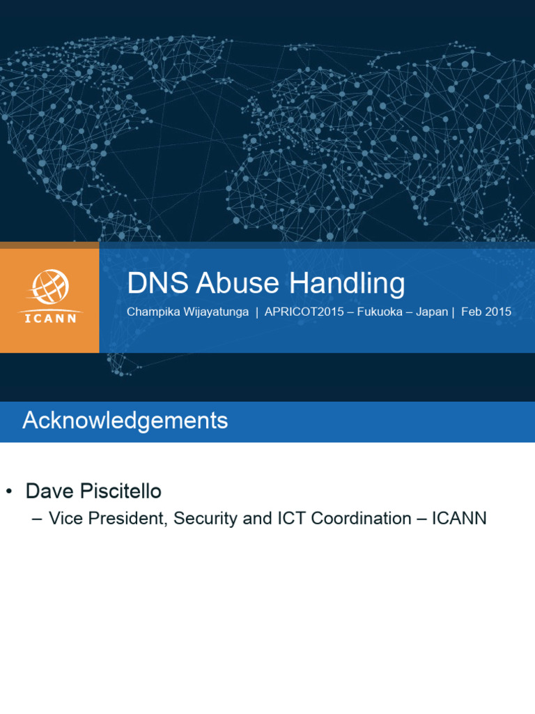 DNS Abuse Handling Final 1425362607 | PDF