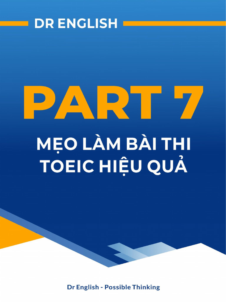 TOEIC_Part7_Tips and Tricks | PDF