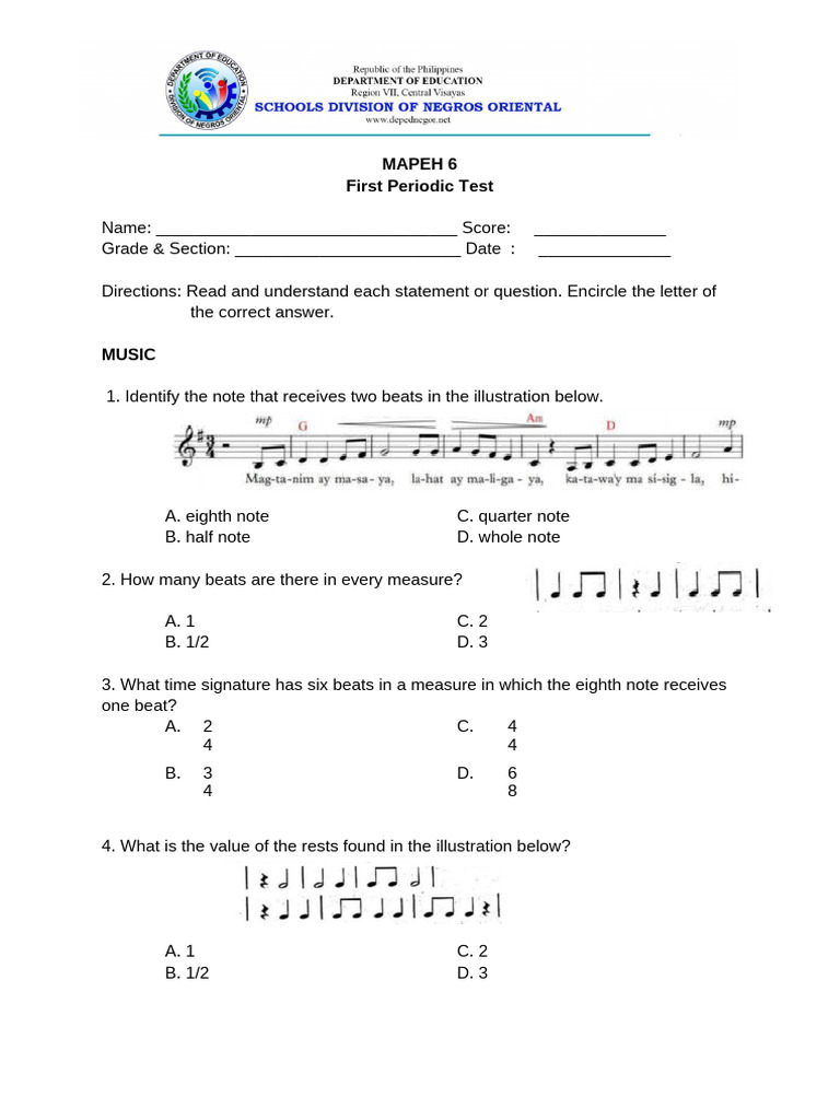 Done Language QA_Q1_MAPEH6_Summative-Test-1 | PDF Done Language QA_Q1_MAPEH6_Summative-Test-1 | PDF