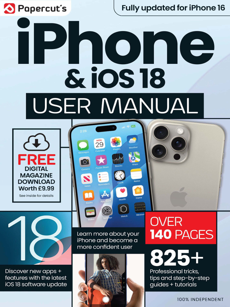 Iphone & IOS 18 User Manual - 2024 UK | PDF