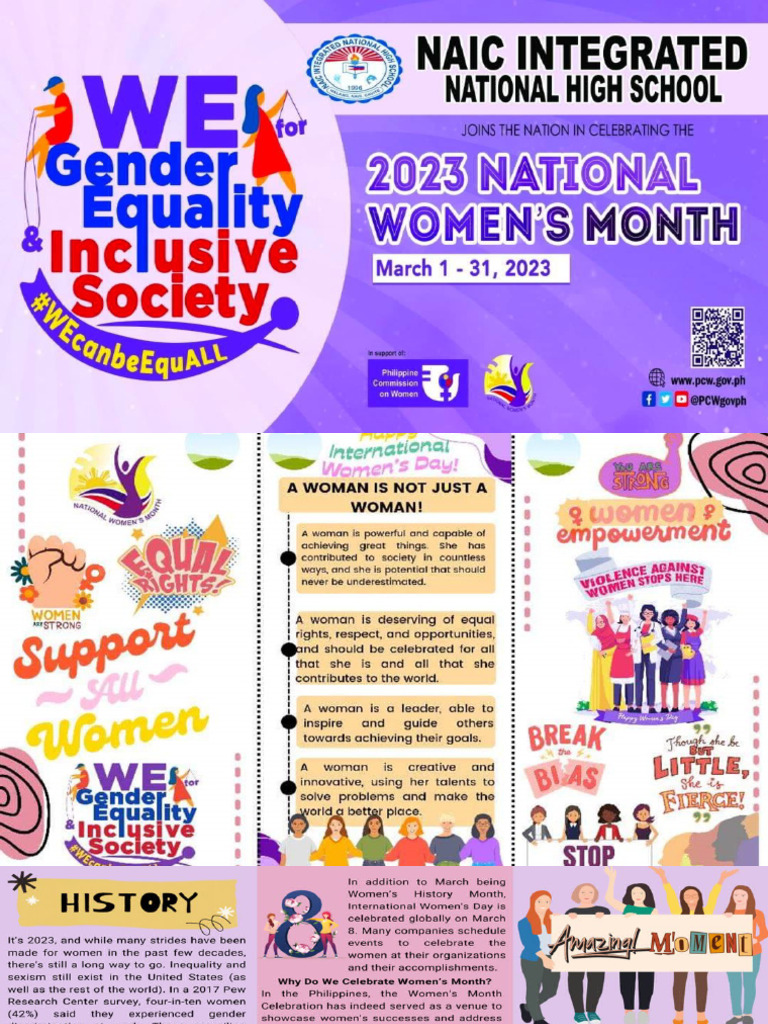 Womens Month Ppt Leaflet | PDF