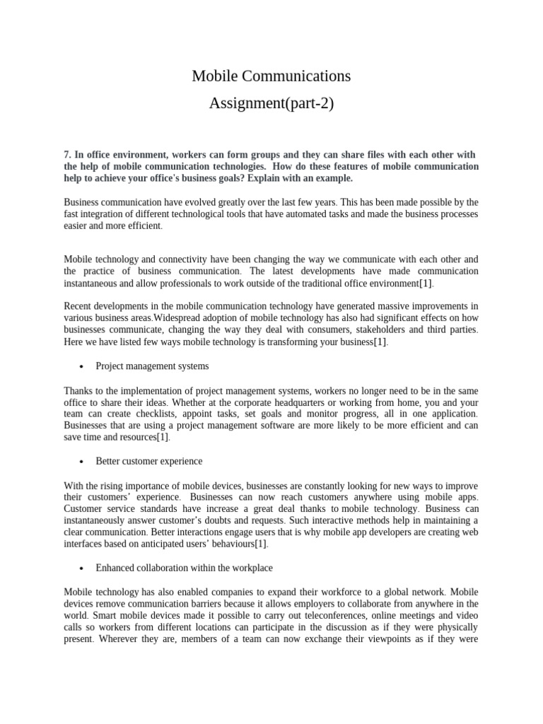 Mobile Communications (Part-3) | PDF