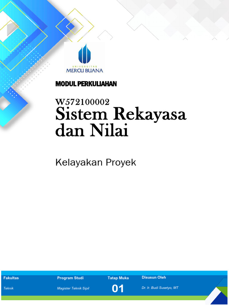 01M SRN-Kelayakan Proyek | PDF