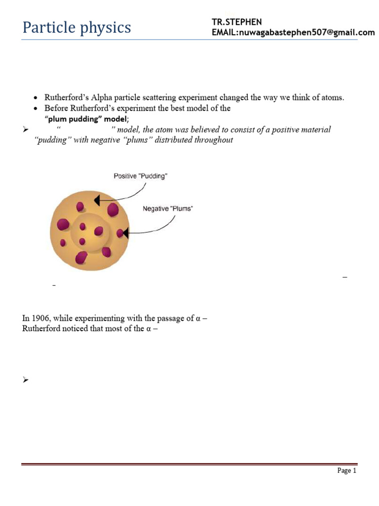 Particle Physics | PDF