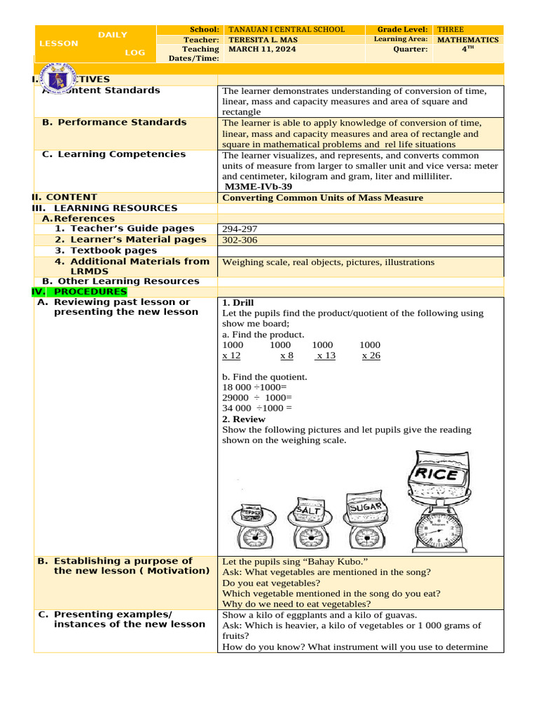 MATH-3-COT_QUARTER4 | PDF