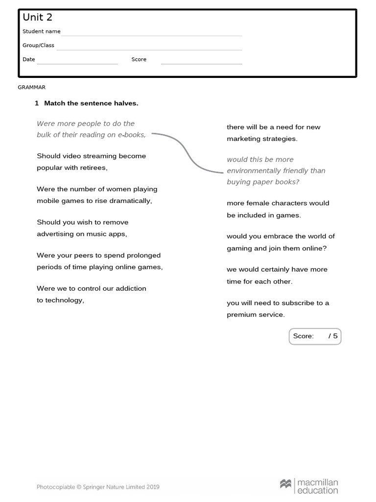 Unit 2 Practice Test | PDF