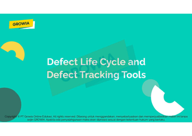 4.3.defect Life Cycle and Defect Tracking Tools-1 | PDF