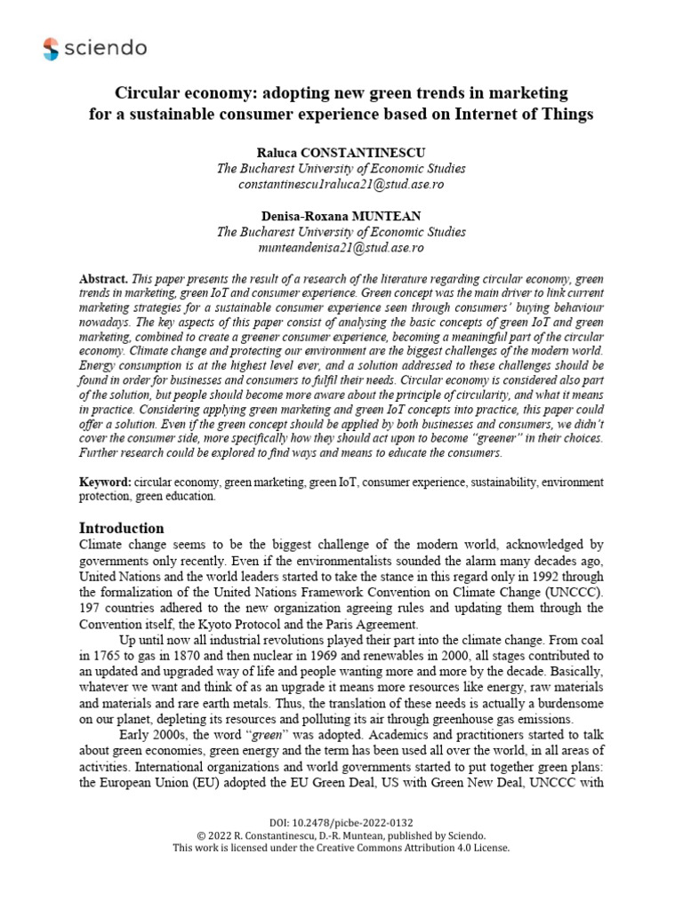 10.2478 - Picbe 2022 0132 | PDF