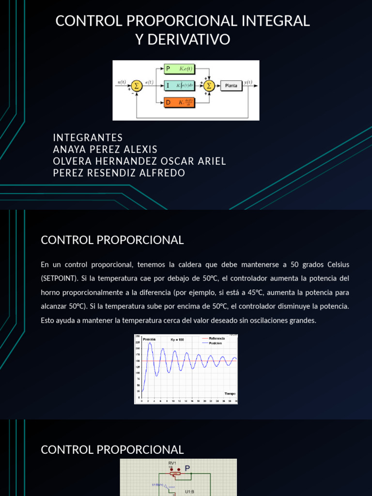 Control Proporcional Integral y Derivativo | PDF