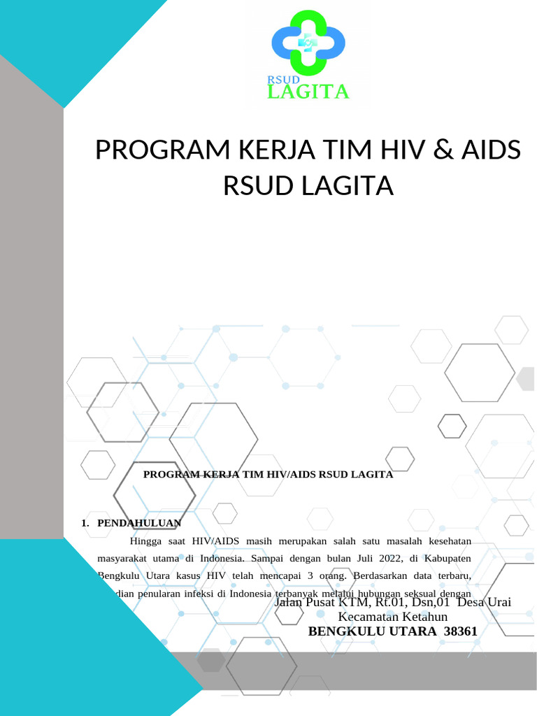 Program Kerja Tim Hiv | PDF