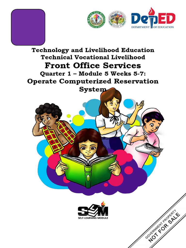 Front Office Services: Operate Computerized Reservation System | PDF