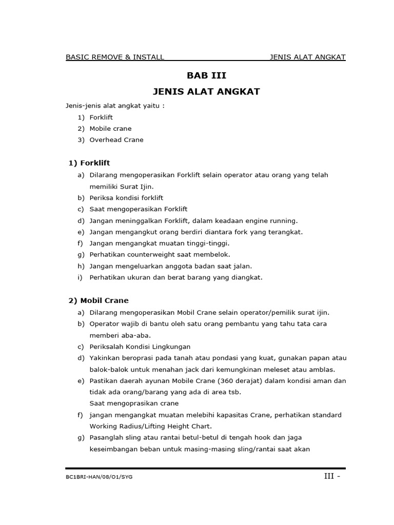 Basic R&I Bab3 | PDF