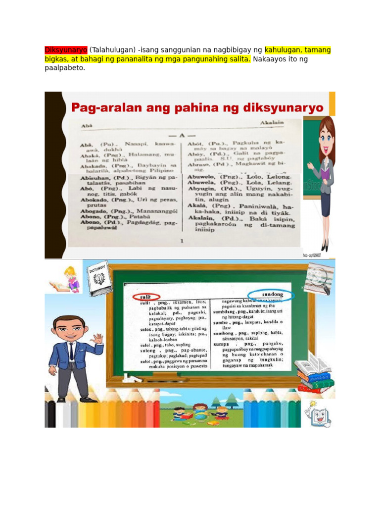 Kasarian ng Pangngalan: Halimbawa at Kahulugan | PDF | Philippines ...