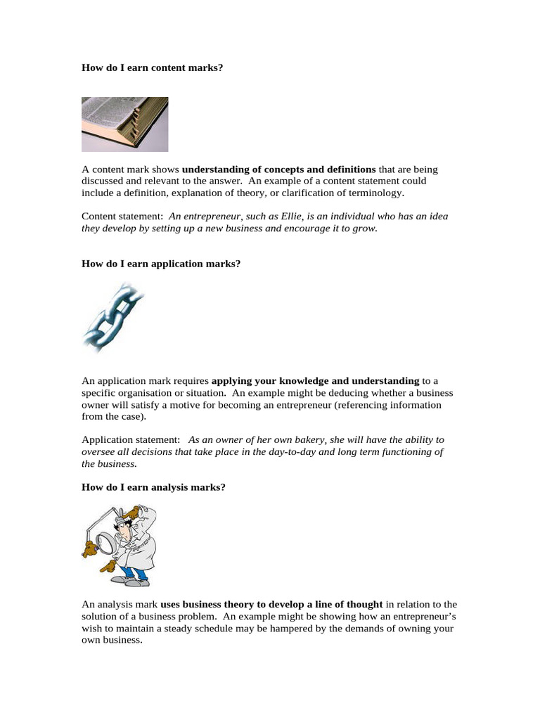 High Mark Answer Guide | PDF