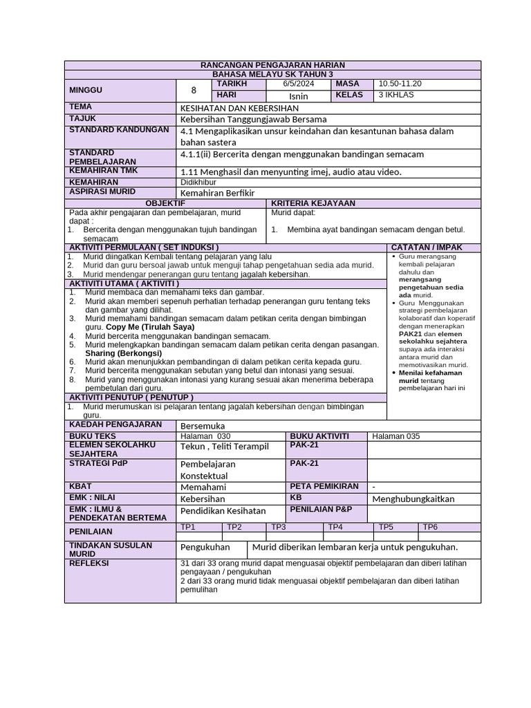 6 Mei Isnin BM 3i | PDF