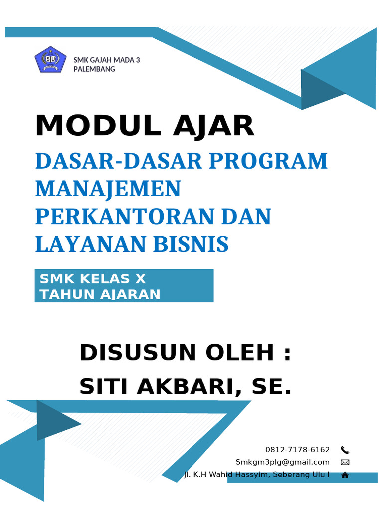 Cover Modul Ajar | PDF