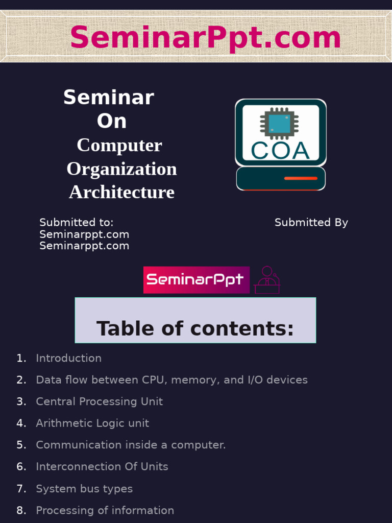 Computer Organization | PDF | Read Only Memory | Random Access Memory