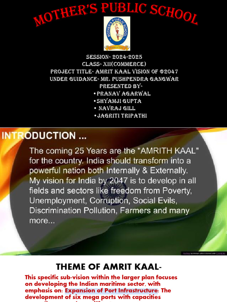 Amrit Kaal Vision 2047 | PDF