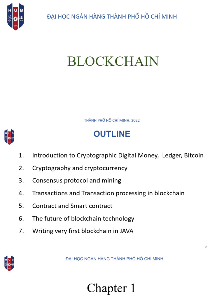 Lec1-Introduction To Blockchain, Money and Its Role | PDF