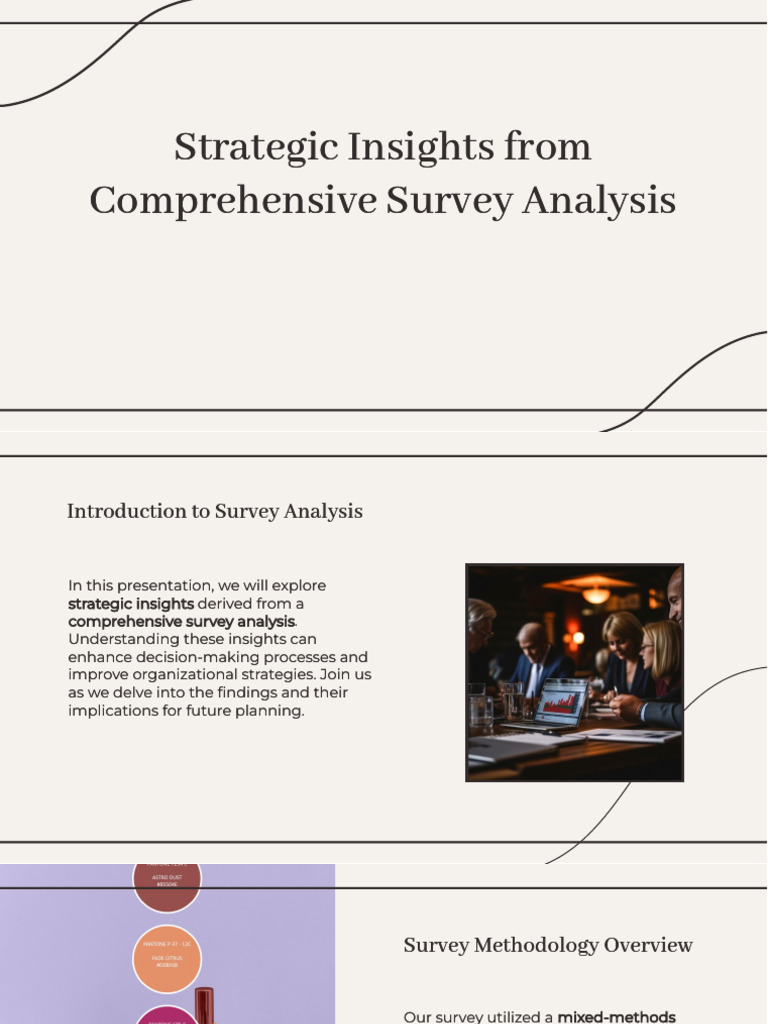 Slidesgo Strategic Insights From Comprehensive Survey Analysis 20240922073510BN6b | PDF