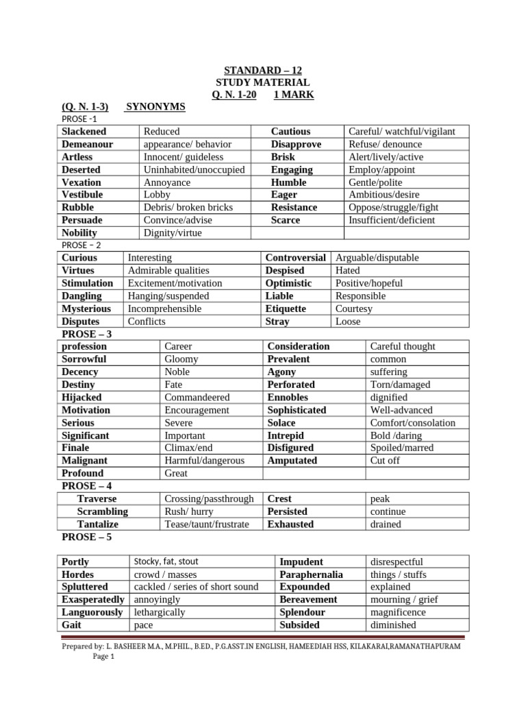 Minimum Material 12 TH - 240619 - 173543 | PDF