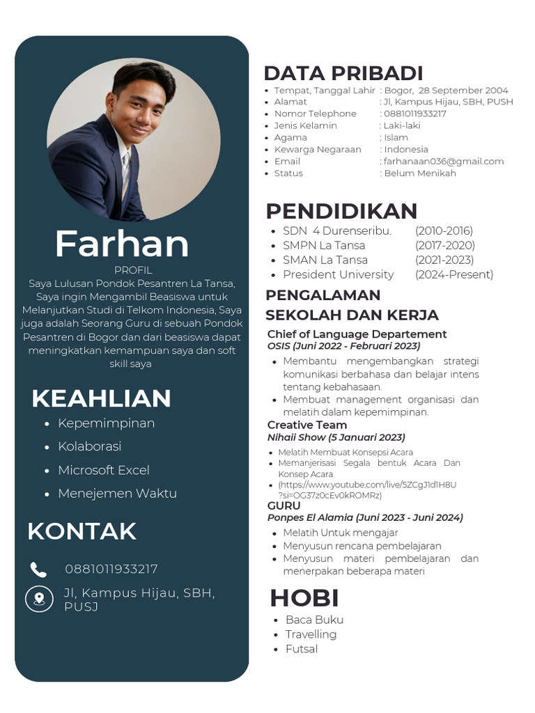 Portofolio Farhan | PDF