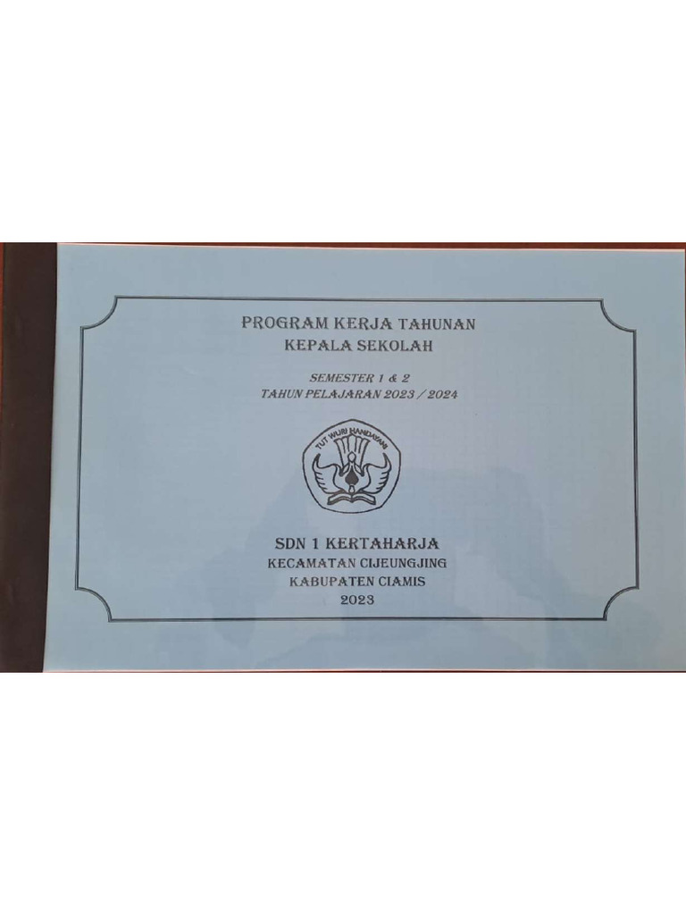 Program Kerja KS | PDF