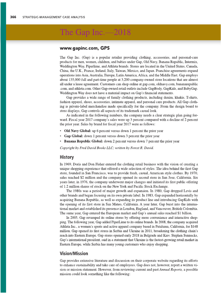 Gap | PDF