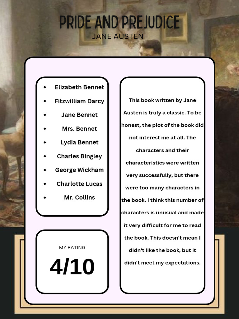 Yellow White Minimalist My Book Review Worksheet | PDF