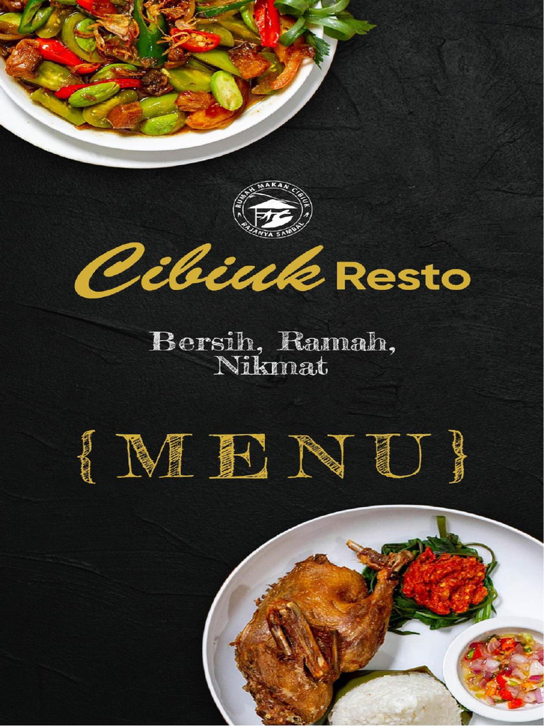Menu Cibiuk Resto Rawalumbu Terbaru | PDF