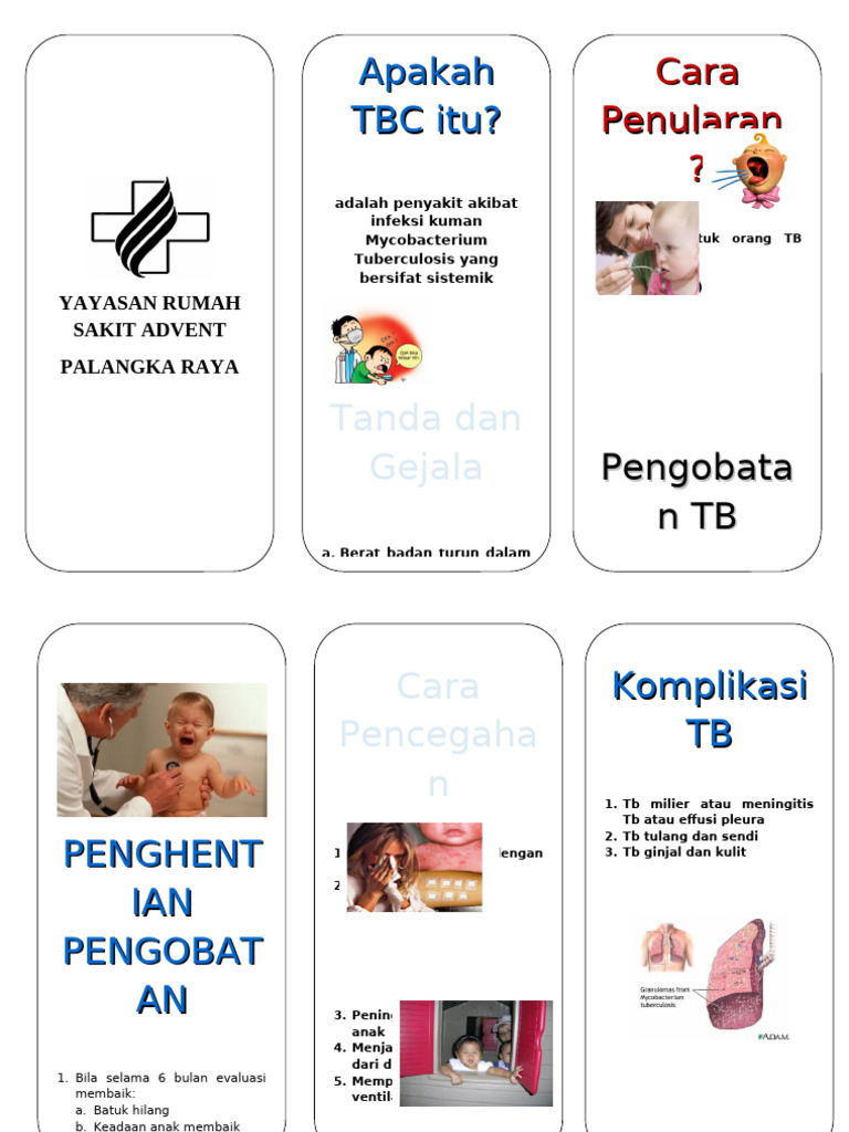Leaflet TB Paru Anak | PDF