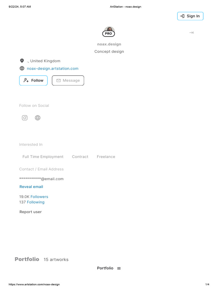 ArtStation - Noax - Design | PDF