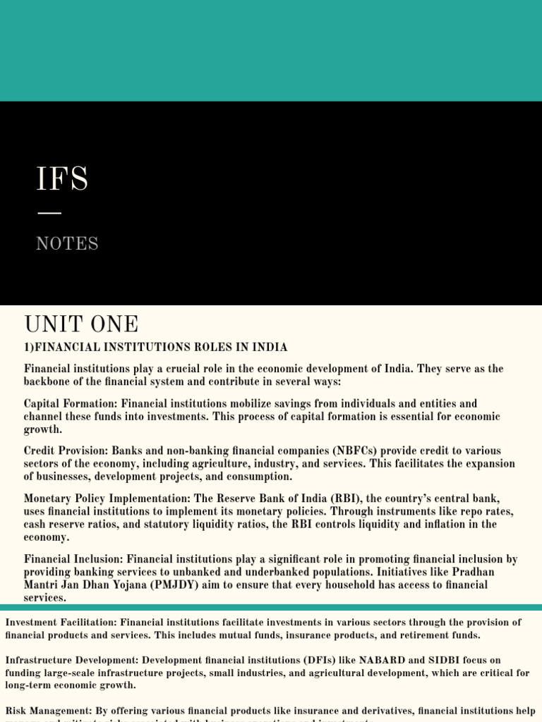 Ifs Notes | PDF