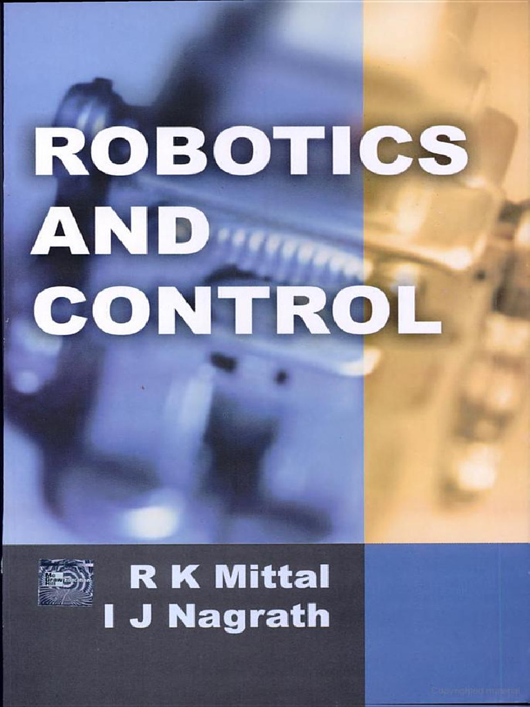 Robotics by RK Mittal | PDF
