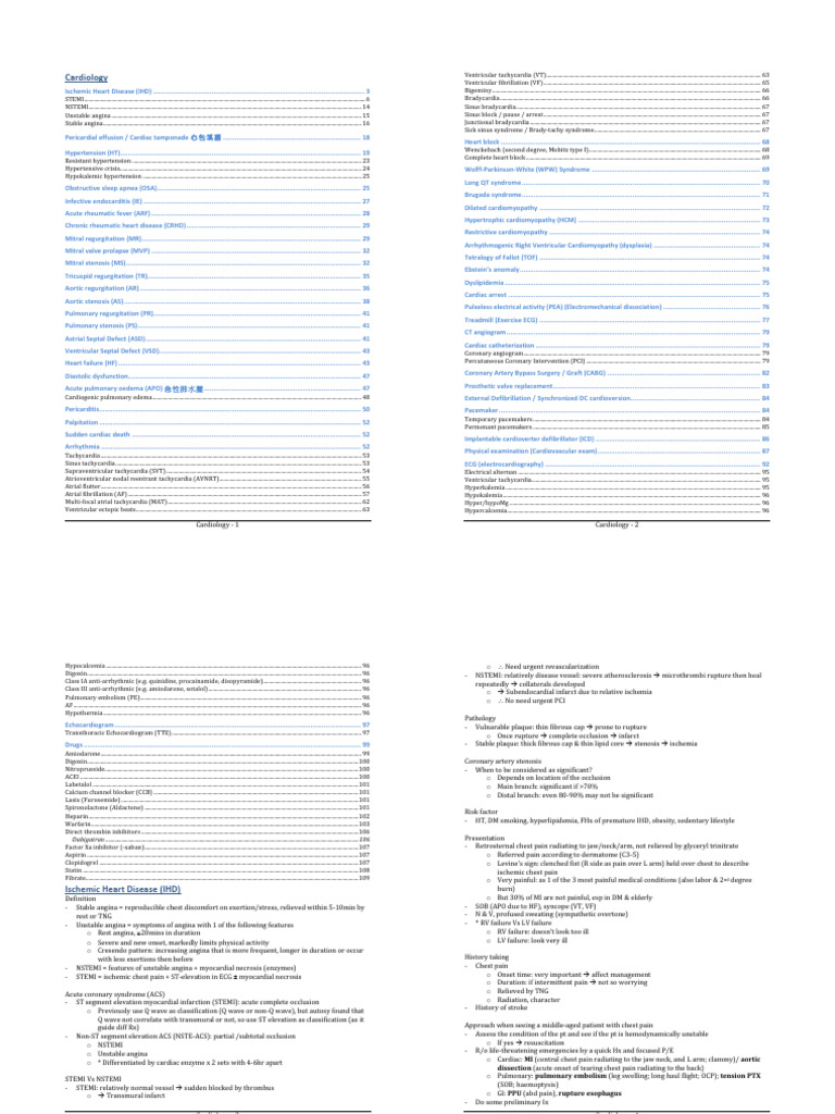 Cardiology | PDF