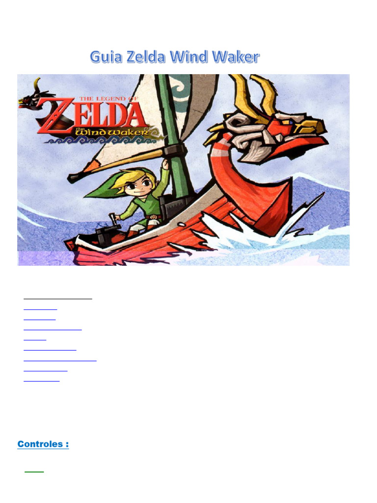 Guia Zelda Wind Waker | PDF