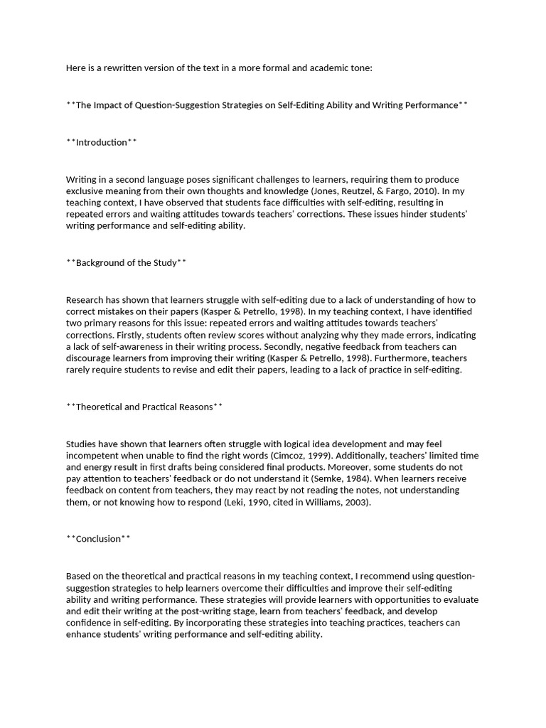 Here Is A Rewritten Version of The Text in A More Formal and Academic ... Here Is A Rewritten Version of The Text in A More Formal and Academic ...