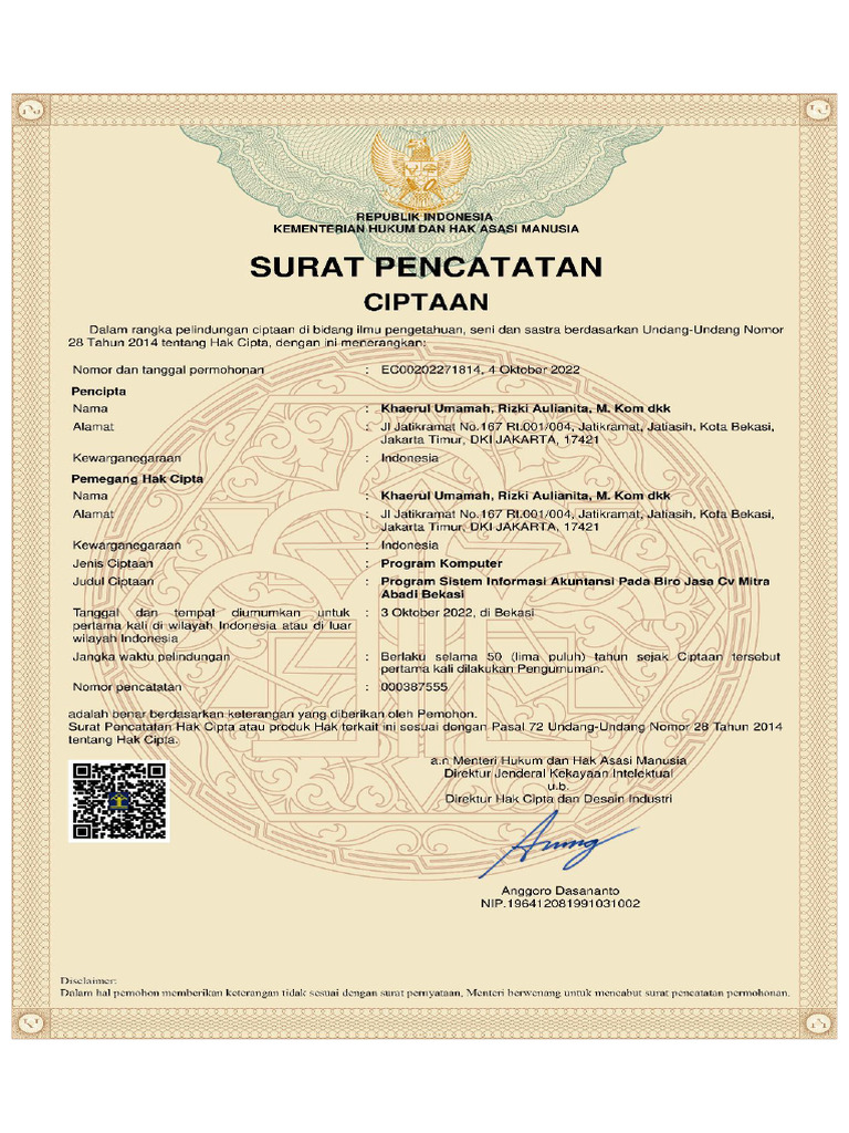 HKI Genap 22 23 SNK | PDF