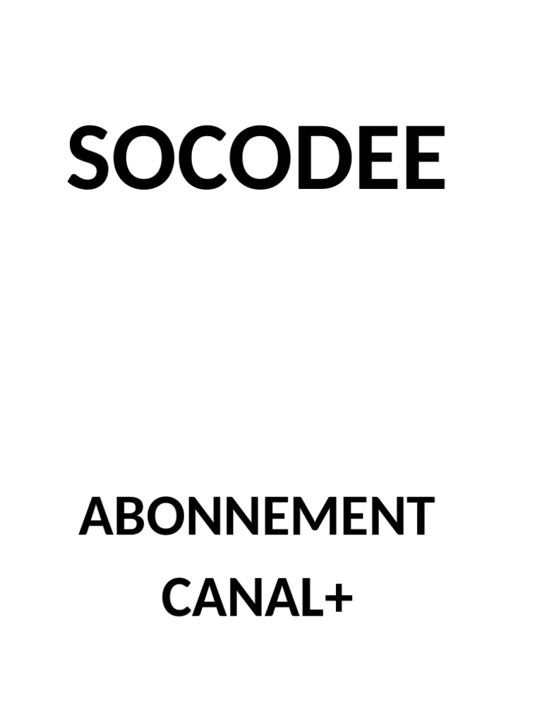 SOCODEE | PDF