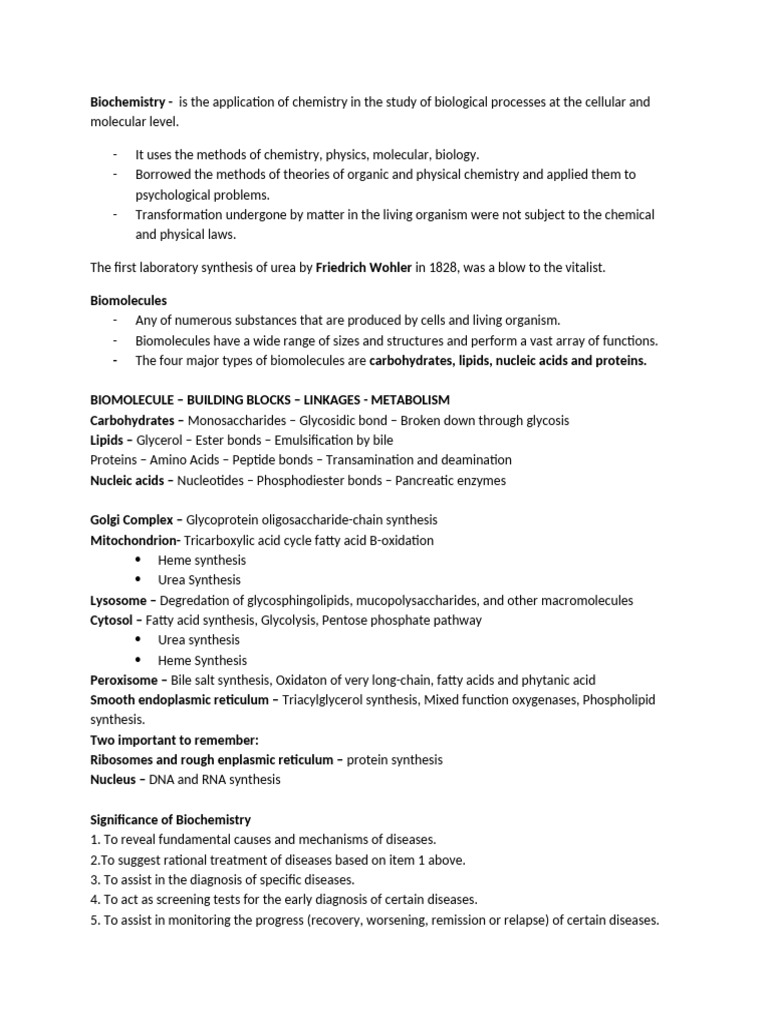 Biochemistry | PDF
