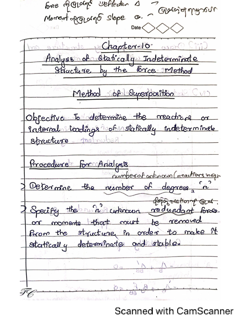 Structure Chapter 10 superposition metho | PDF