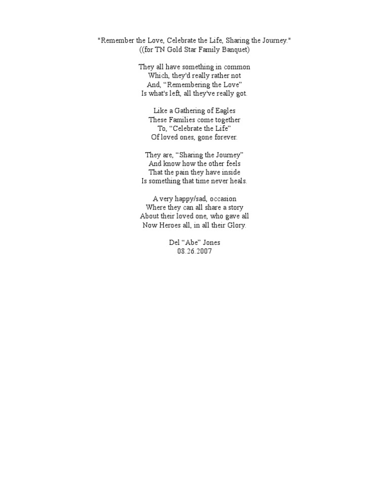 Gold Star Family Banquet | PDF | Art | Religion & Spirituality