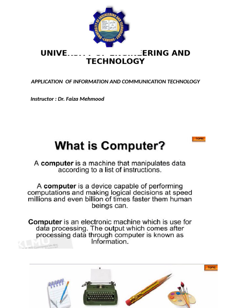 Aict Lecture 1 | PDF
