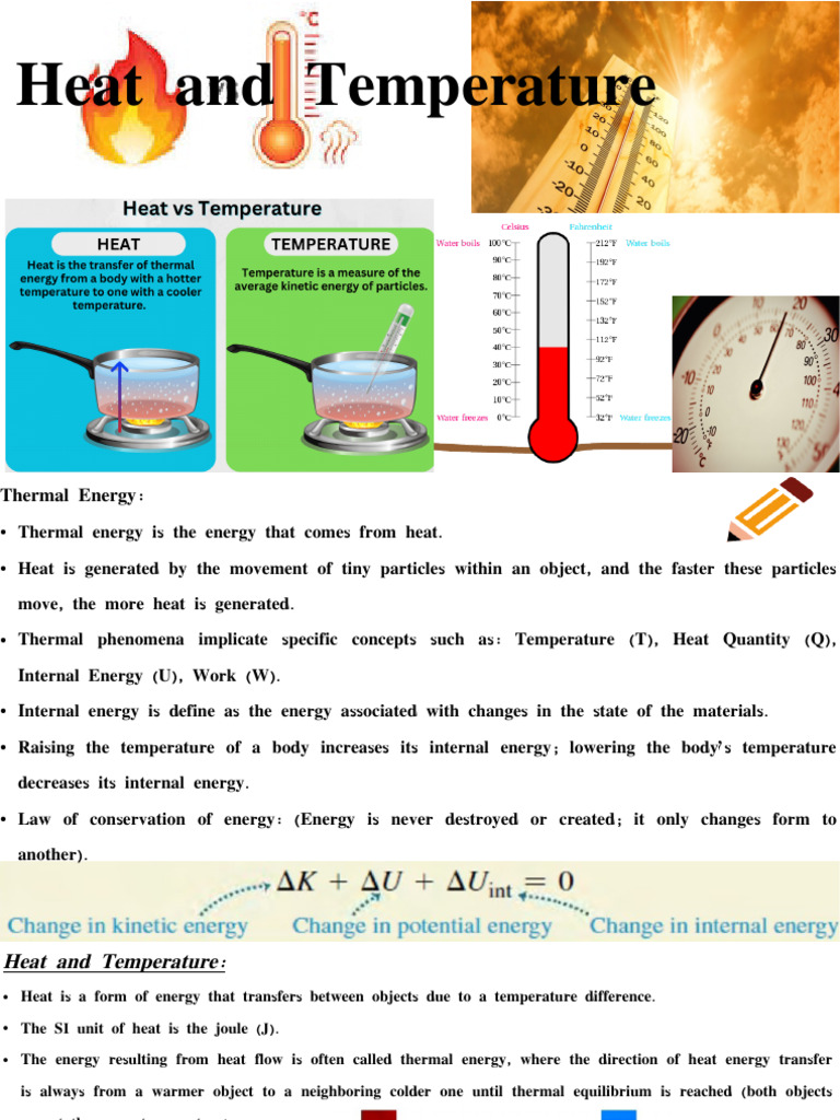 Heat and Temperature | PDF