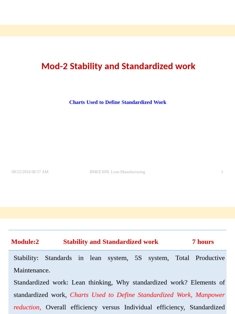 11-Charts Used To Define Standardized Work, Manpower Reduction-22!01 ...