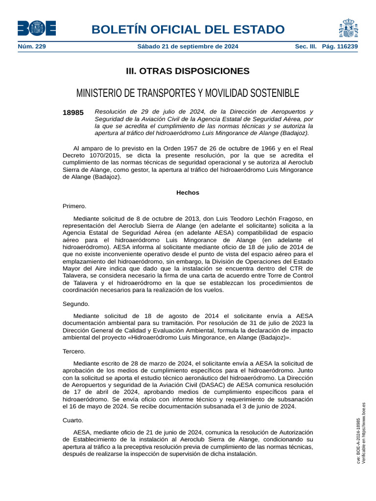 Boe A 2024 18985 | PDF