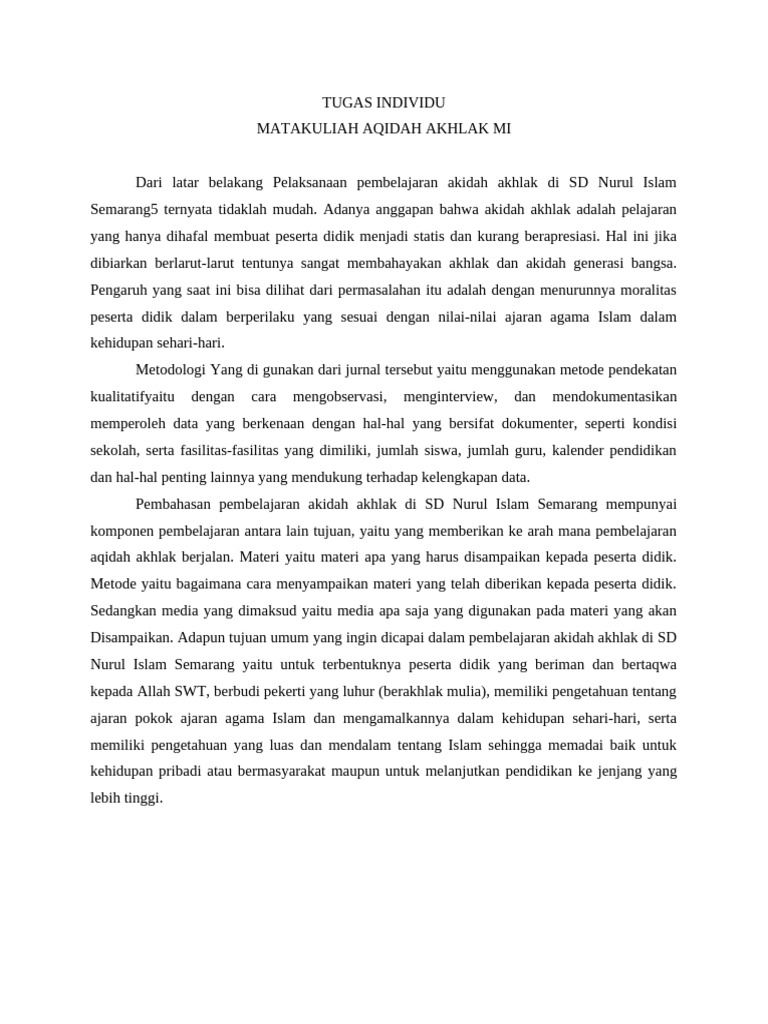 TUGAS INDIVIDU Silma | PDF