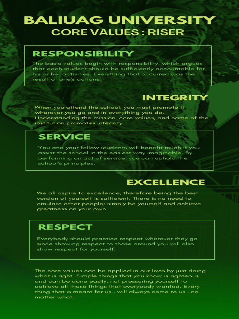 Core Values | PDF