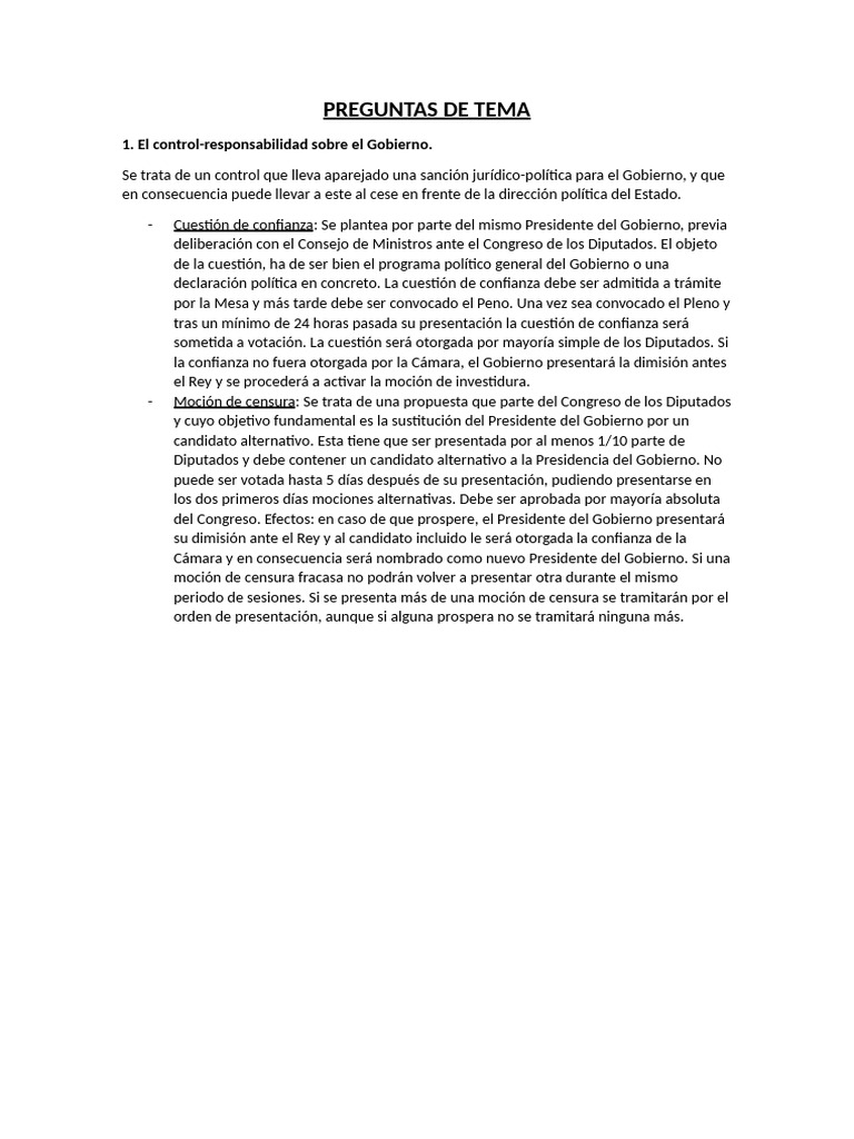 Preguntas de Tema | PDF