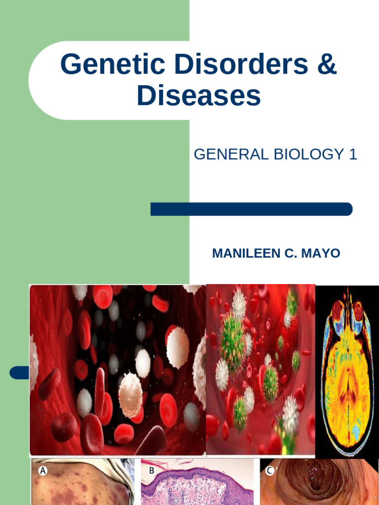 Genetic Disorders Diseases | PDF | Genetic Disorder | Down Syndrome